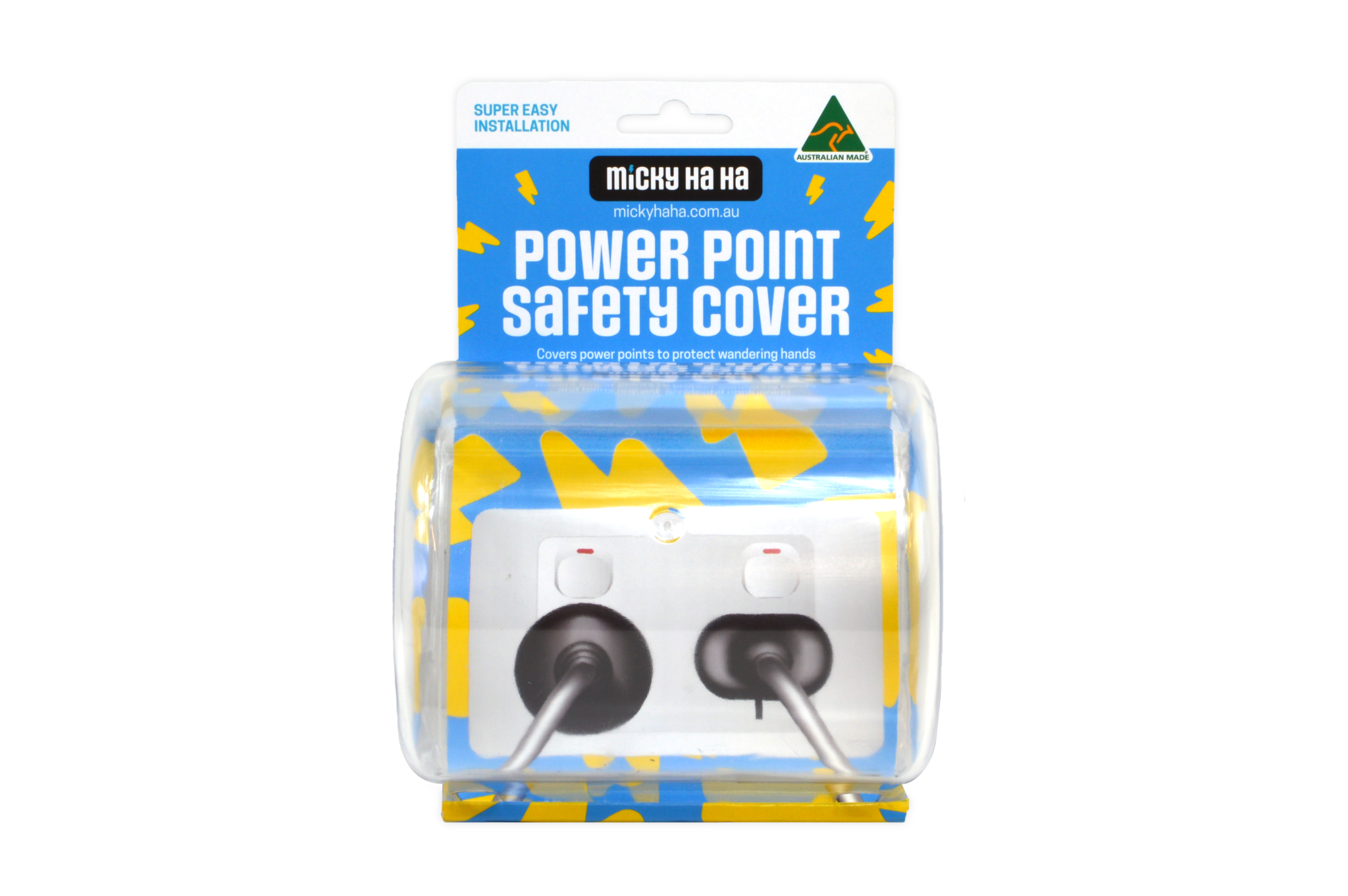Micky Ha Ha Power Point Safety Cover - Kidsafe VIC